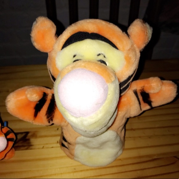 Disney | Other | Lot Of 2 Vintage Tigger Puppet Hopping Tigger | Poshmark